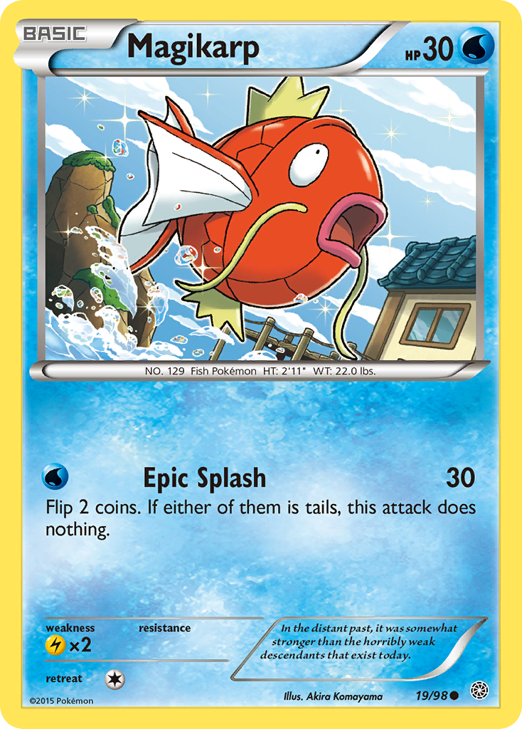 Magikarp 019/98 - Reverse Holo Satın Al | TCG Kartları | TCGSepeti